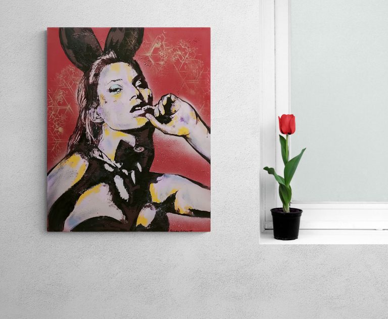 White Rabbit - Bunny Play-Kate - Artevistas gallery