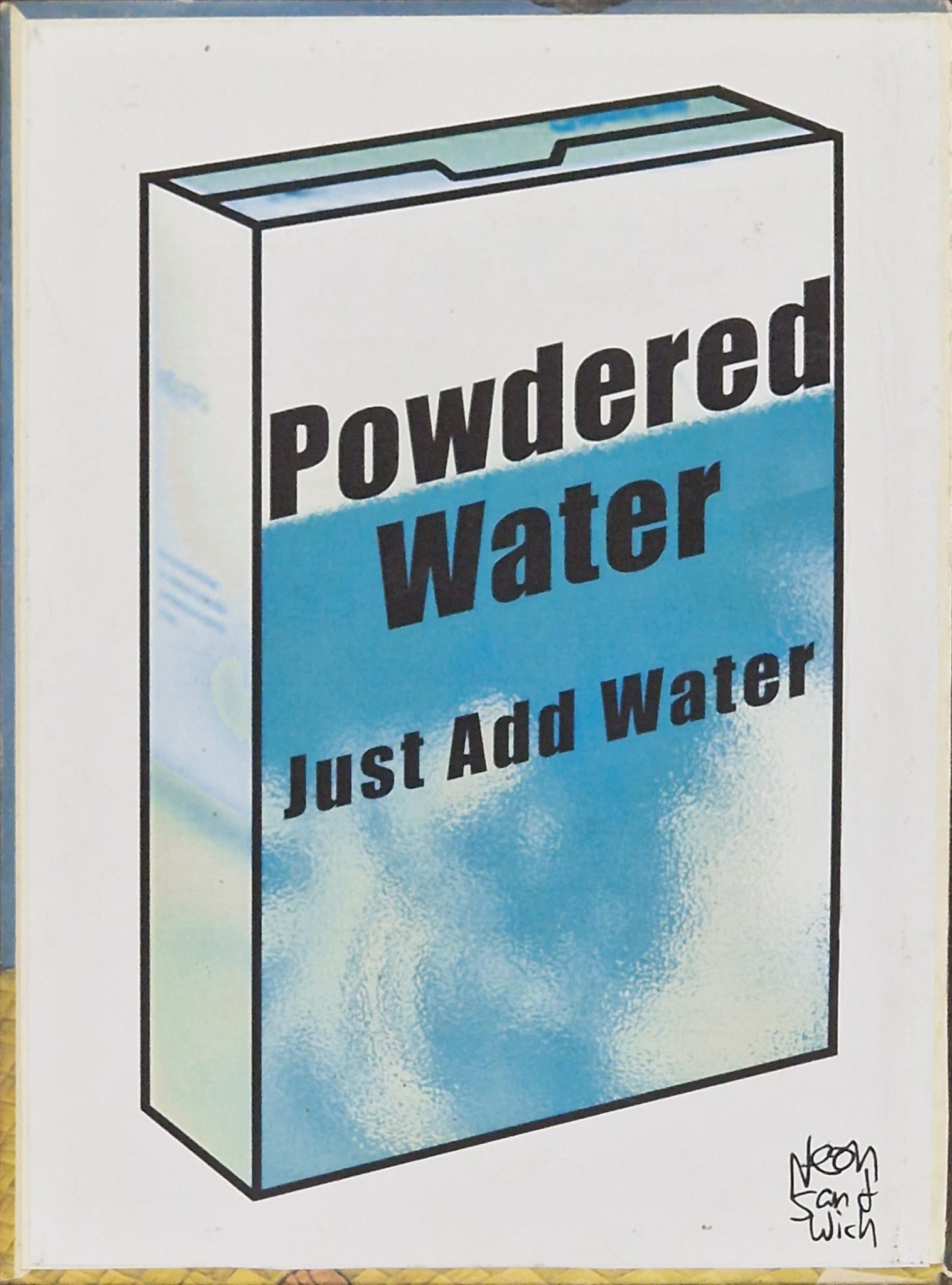 Neon Sandwich - Powdered water - Artevistas gallery