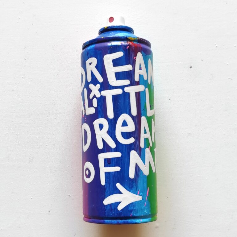 Me lata - Dream a little dream of me - Spray Can - Artevistas gallery
